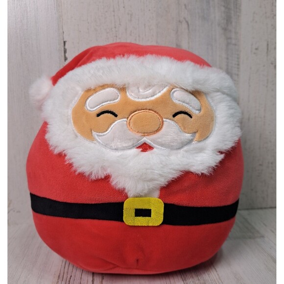 Kellytoy | Toys | Squishmallow Santa 8 Nick Red Christmas Holiday Plush ...